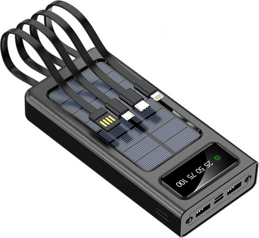 Solar rechargeable battery 10,000 mAh - Israel Post Shop